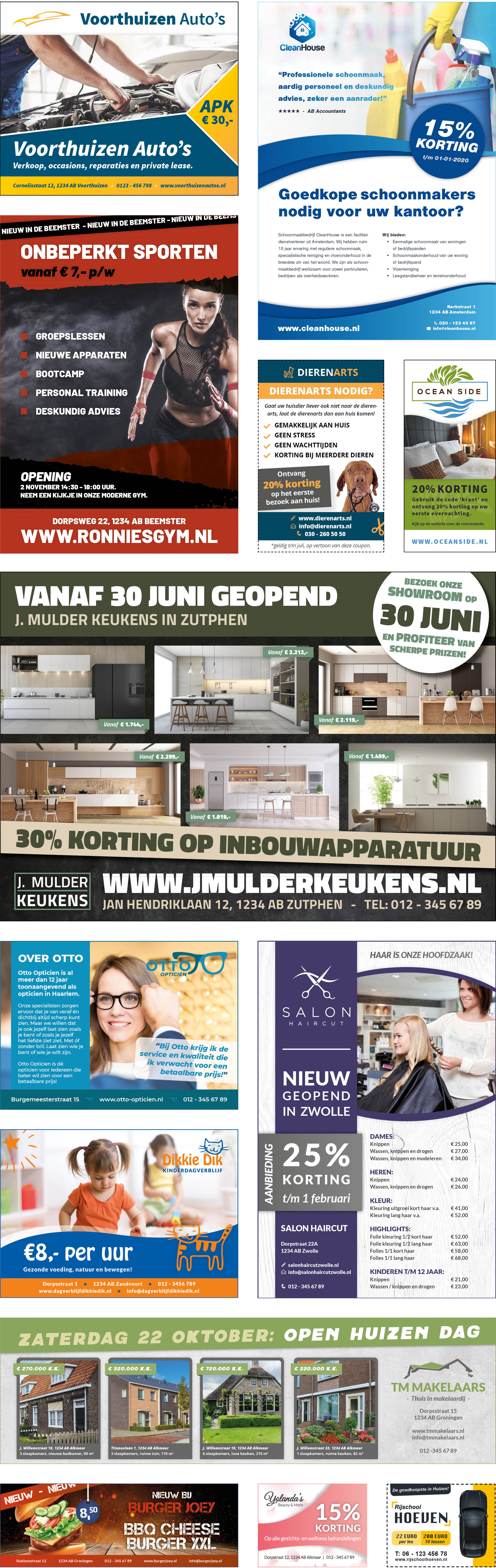 Huis aan Huis - Online advertentie plaatsen
